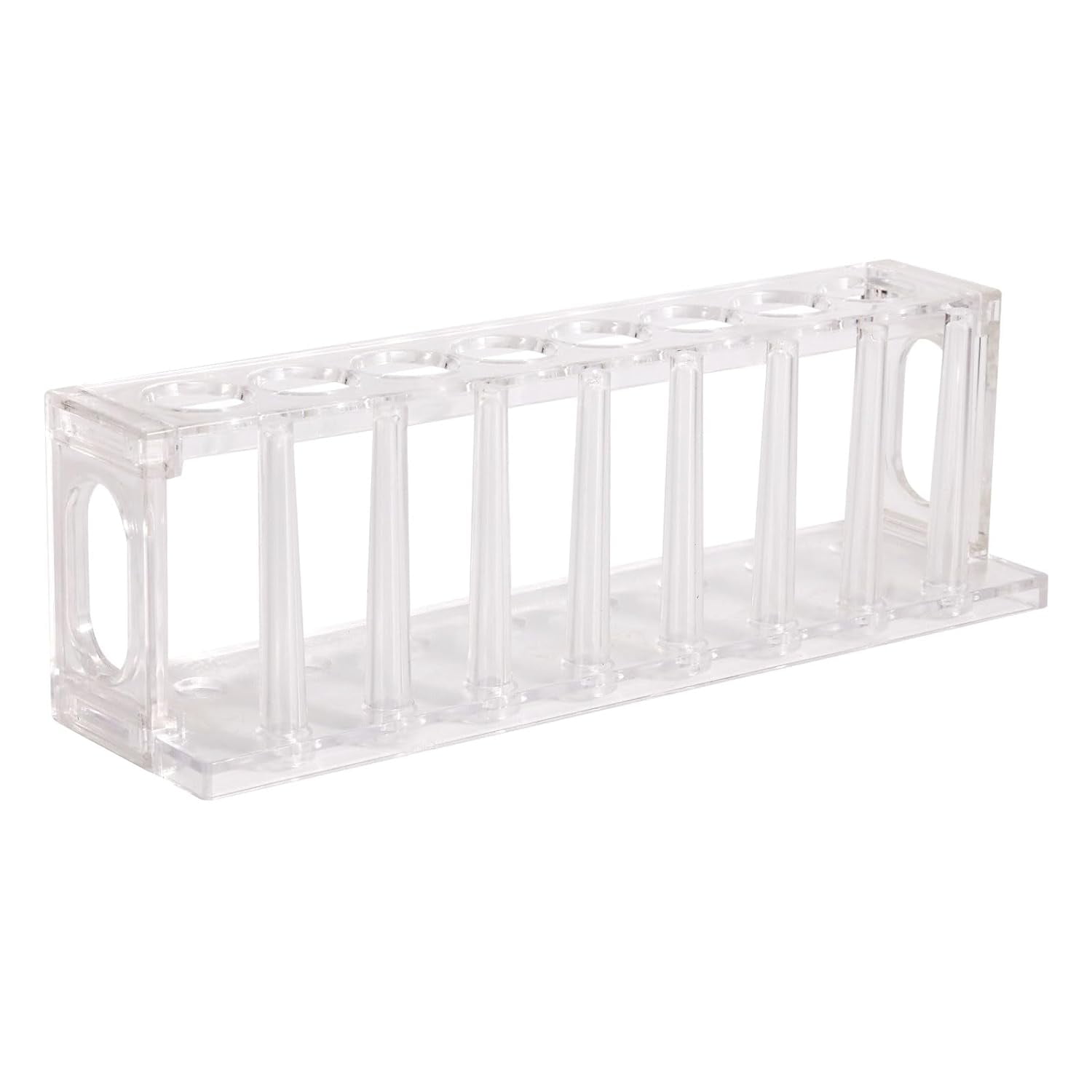 Clear Acrylic Test Tube Rack 8-Hole Acrylic Test Tube Display Stands ...