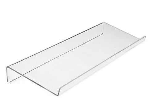 Clear Acrylic Tilted Computer Keyboard Holder for Easy Ergonomic Typing ...