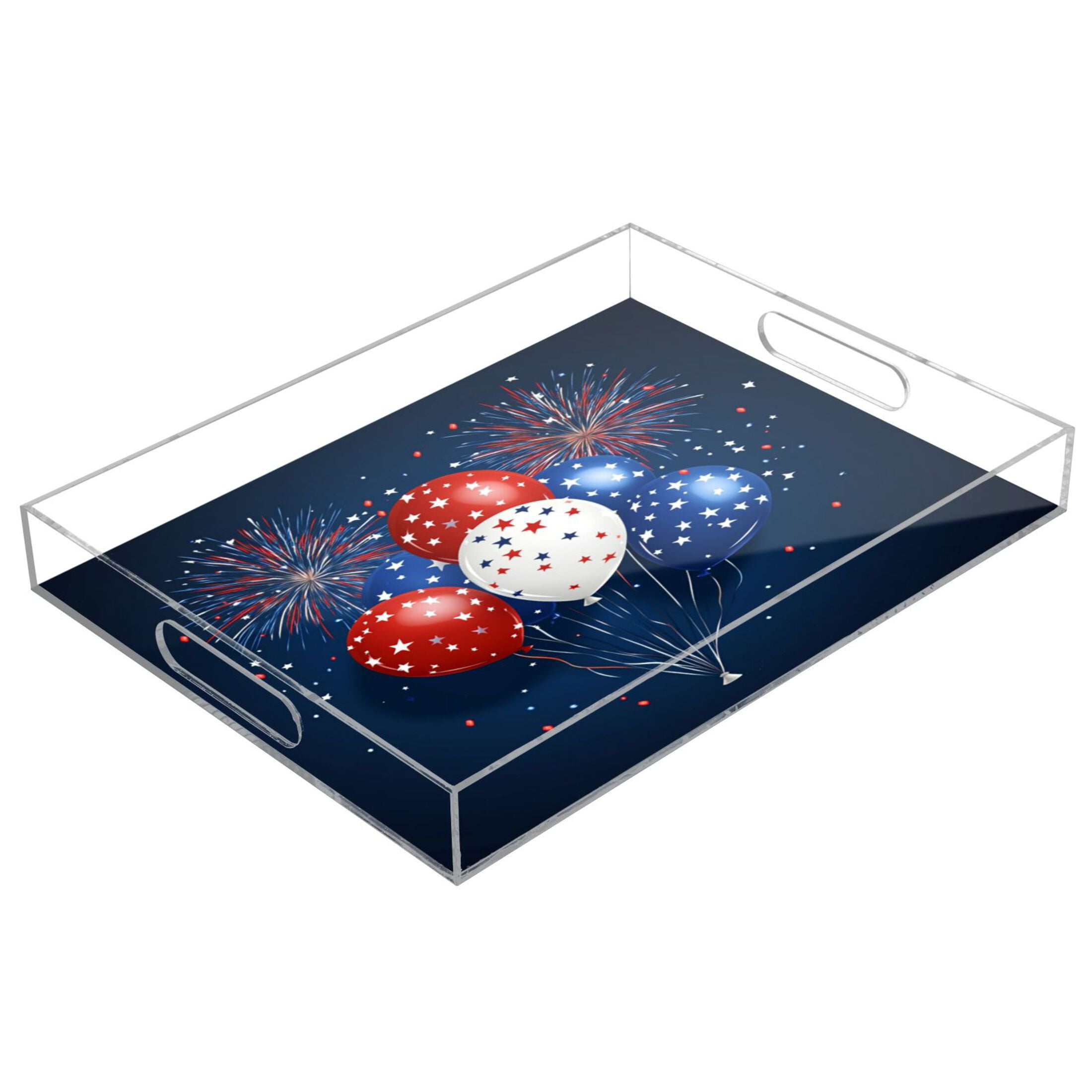 Clear Acrylic Tray Water Cup Tray Teacup Jewelry Storage Tray for ...