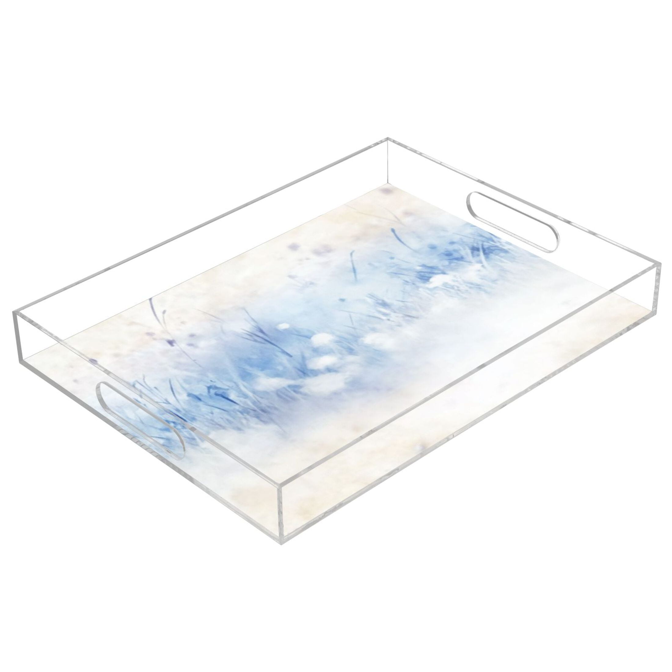 Clear Acrylic Tray Water Cup Tray Teacup Jewelry Storage Tray for ...