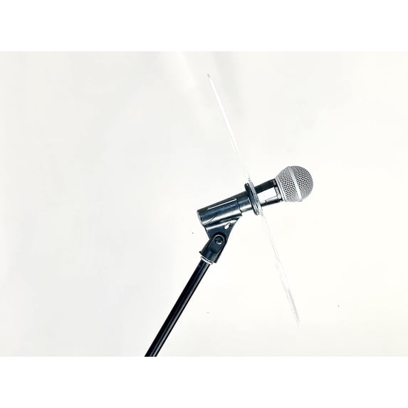 Clear Acrylic Trumpet Deflectors 14 Inch Diameter, 3mm Rigid Cast ...