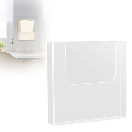 Pen+Gear Black Plastic Magazine File Holder for Magazines Notebooks ...