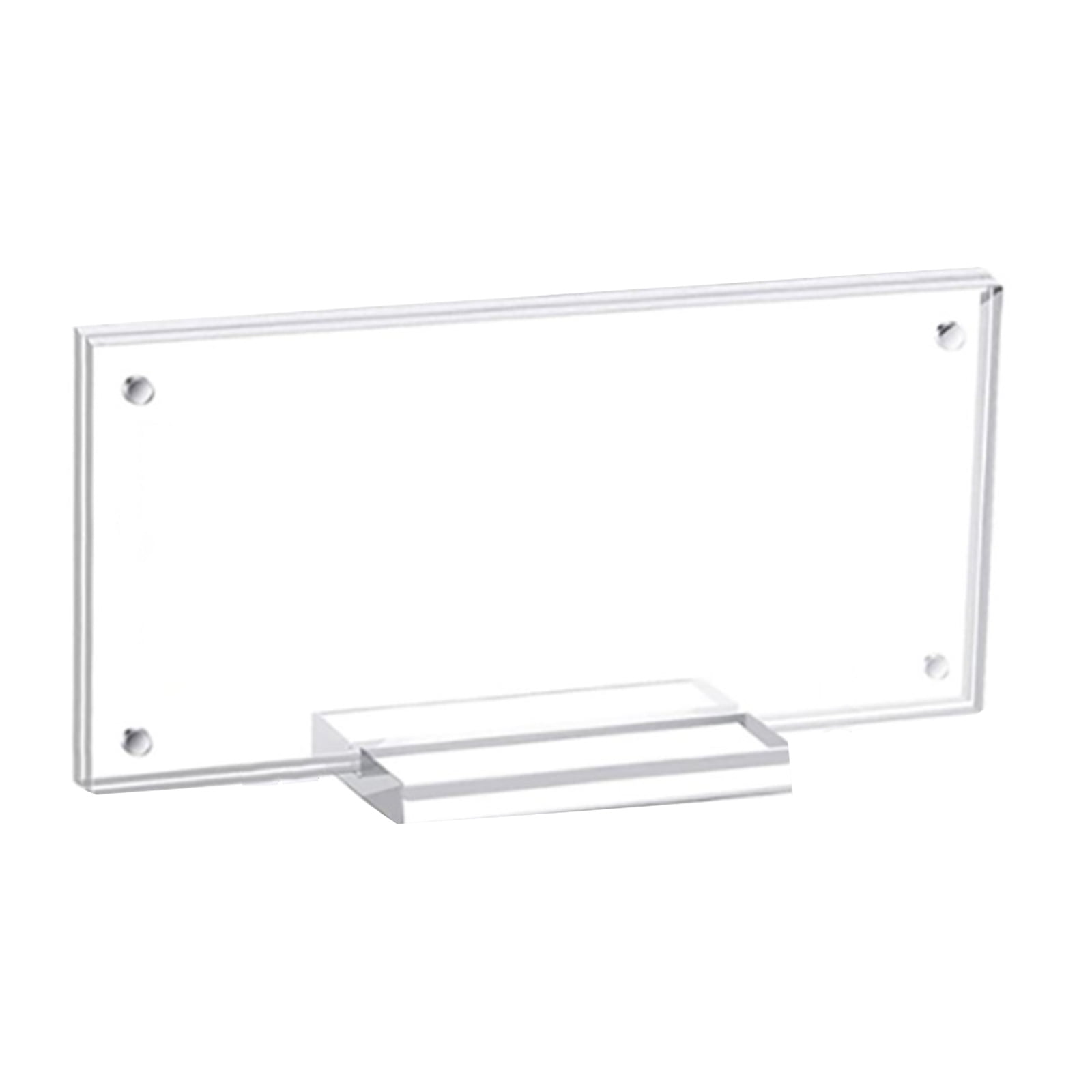 Clear Acrylics Bill Holder, Paper Money Protector Clear Acrylic Display ...