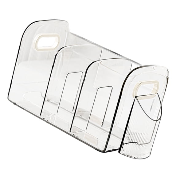 Clear Acrylics Book Ends Multifunction Boodend Desk Book Organizers ...