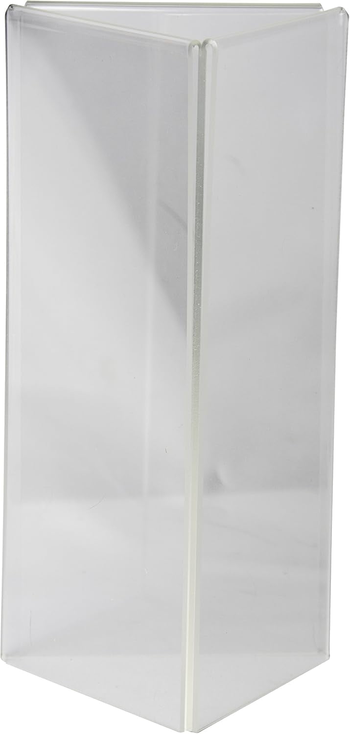 Clear-Ad - LHE-49 - Acrylic 3-Sided Table Tent Menu Holder 4x9 in Bulk ...