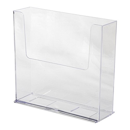 Clear-Ad - LHF-S150 - Acrylic Free Standing Bifold Brochure Holder Up ...