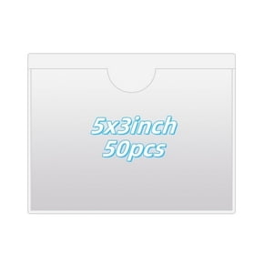 Self Adhesive Index Card Pockets