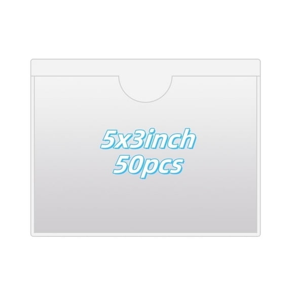 Adhesive Label Pockets