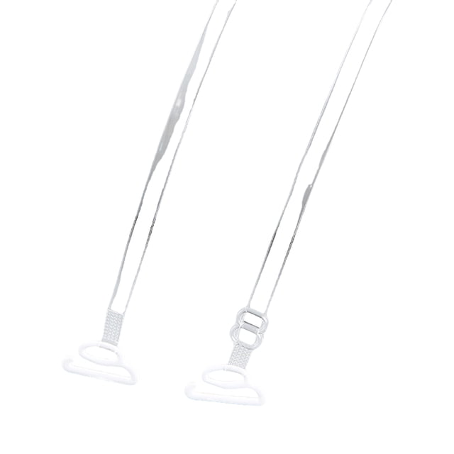 Clear Adjustable Bra Straps Extra Long Thin Anti Slip Invisible ...