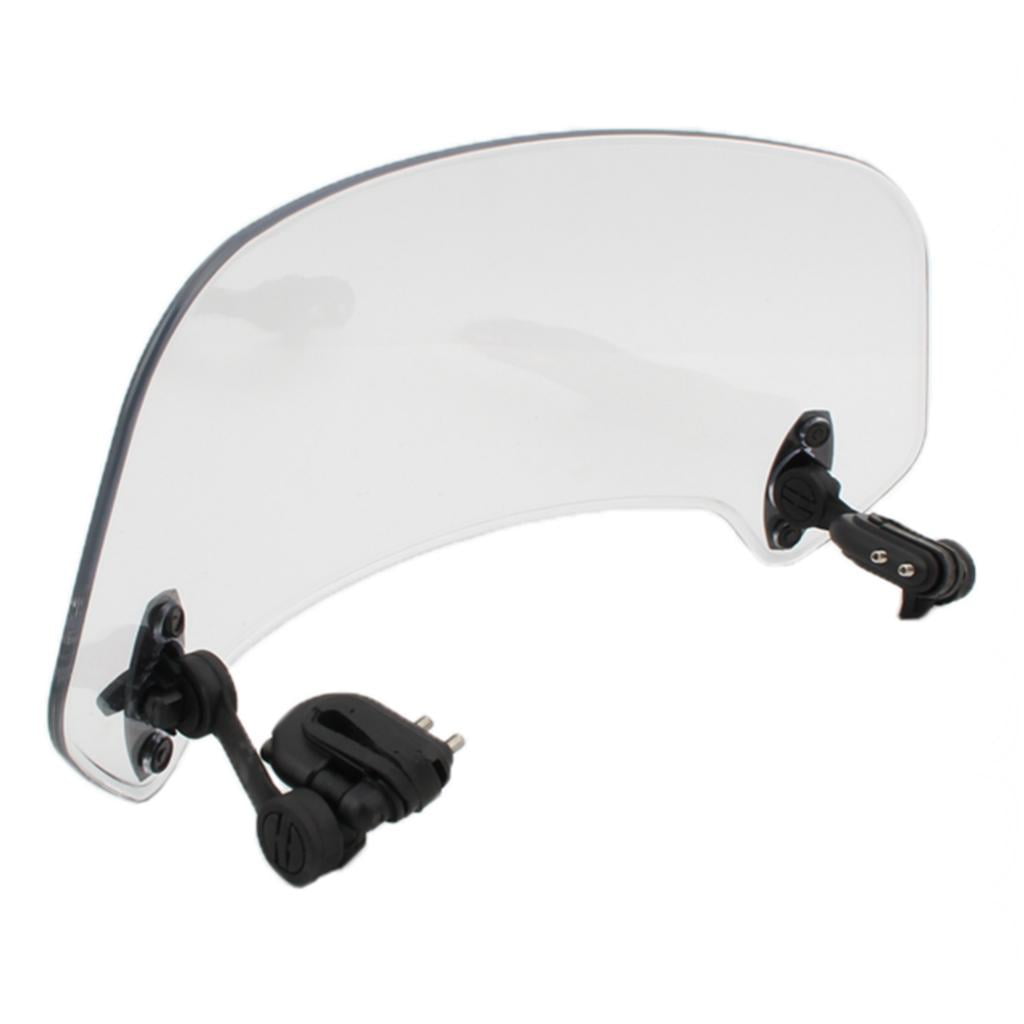 Clear Adjustable Wind Extension Spoiler Wind Deflector WindScreen For ...