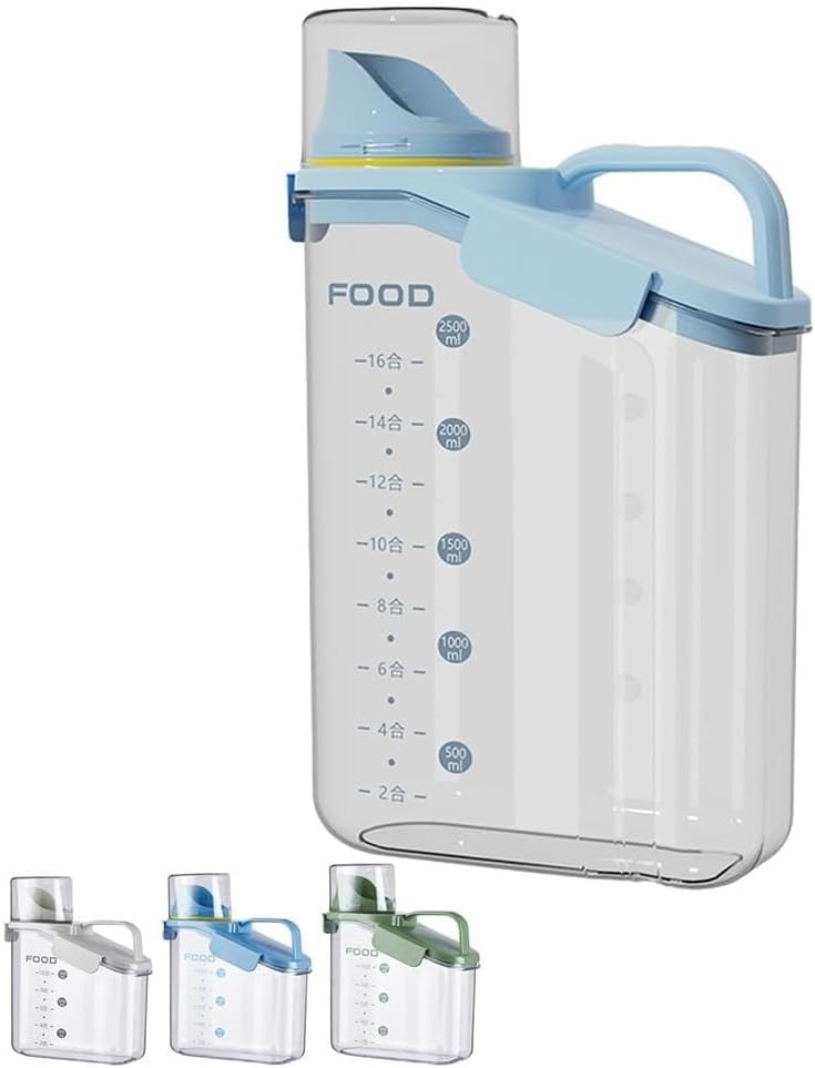 Clear Airtight Food Storage Containers, Bpa-Free Cereal Containers ...