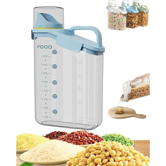 Clear Airtight Food Storage Containers, Smart Container Featuring a ...