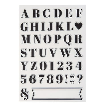 26Pcs Large Letter Stamp Detachable Letter Stamp Uppercase Letter Stamp ...