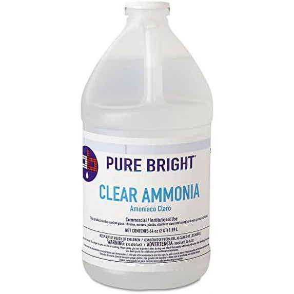 Clear Ammonia, 64Oz Bottle, 8/Carton - Walmart.com