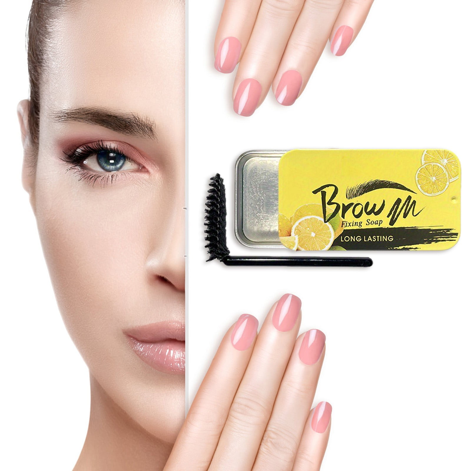 Clear And Transparent Brow Styling Soap Natural Looking Long Lasting ...