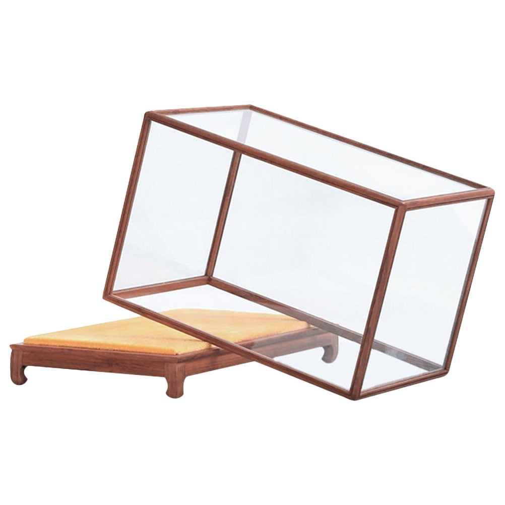 Clear Antique Display Box Clear Keepsake Display Decorative Box Doll ...