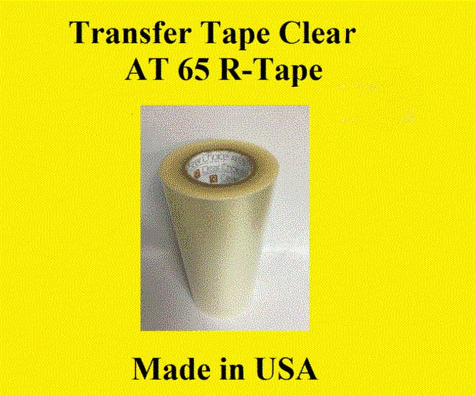 Clear Application Transfer Tape Rtape Made in USA 24 inches x 300 feet ...