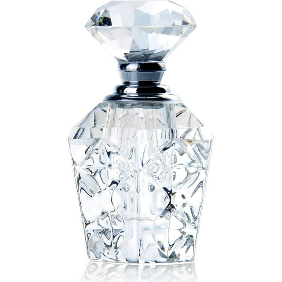 Clear Art Carved Crystal Empty Mini Refillable Perfume Bottle 1 ...