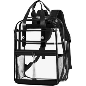 Sanmadrola New Clear Backpack Clear Bag Heavy Duty Waterproof ...