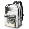 Clear Backpack, EEEkit Waterproof Transparent Backpack with Reinforced ...