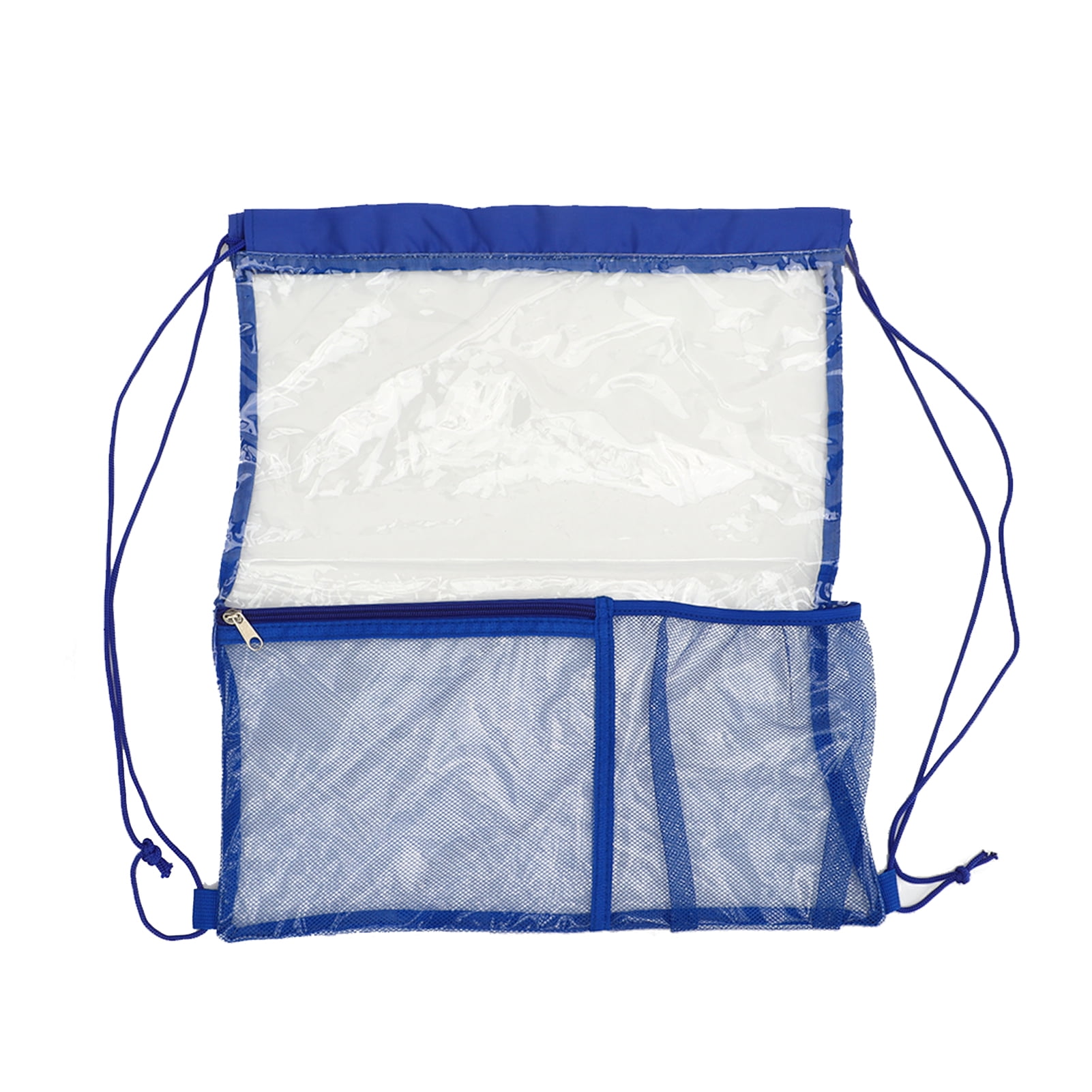 Clear Backpack Foldable Large Capacity PVC Transparent See Through Bag ...