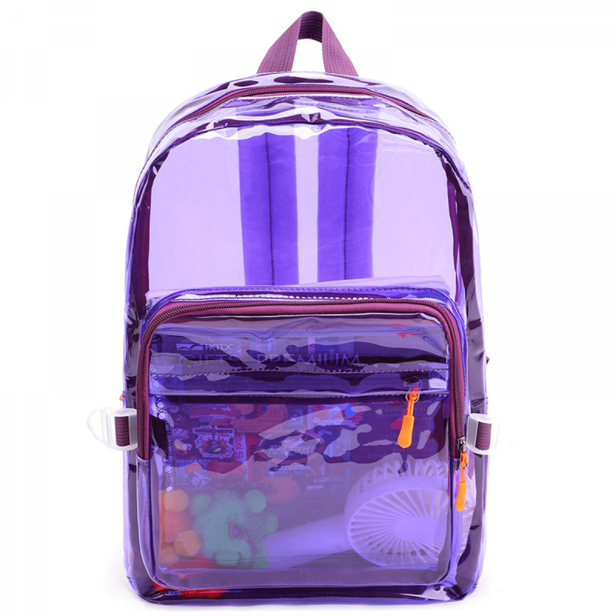 Clear Backpack , Heavy Duty Clear Backpacks For School, Clear Bookbag ...