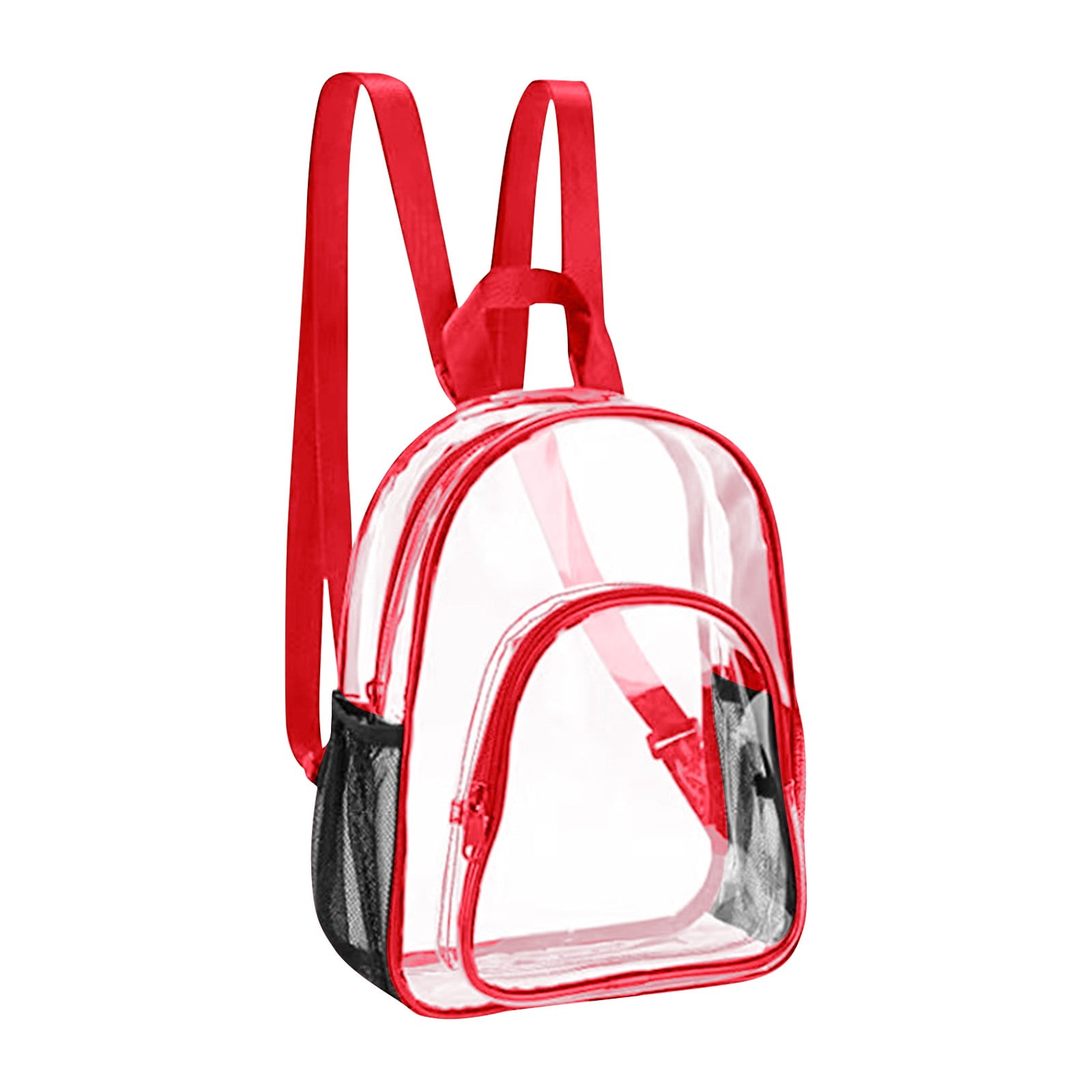 Clear Backpack Heavy Duty Clear Bookbag Transparent Backpack See ...