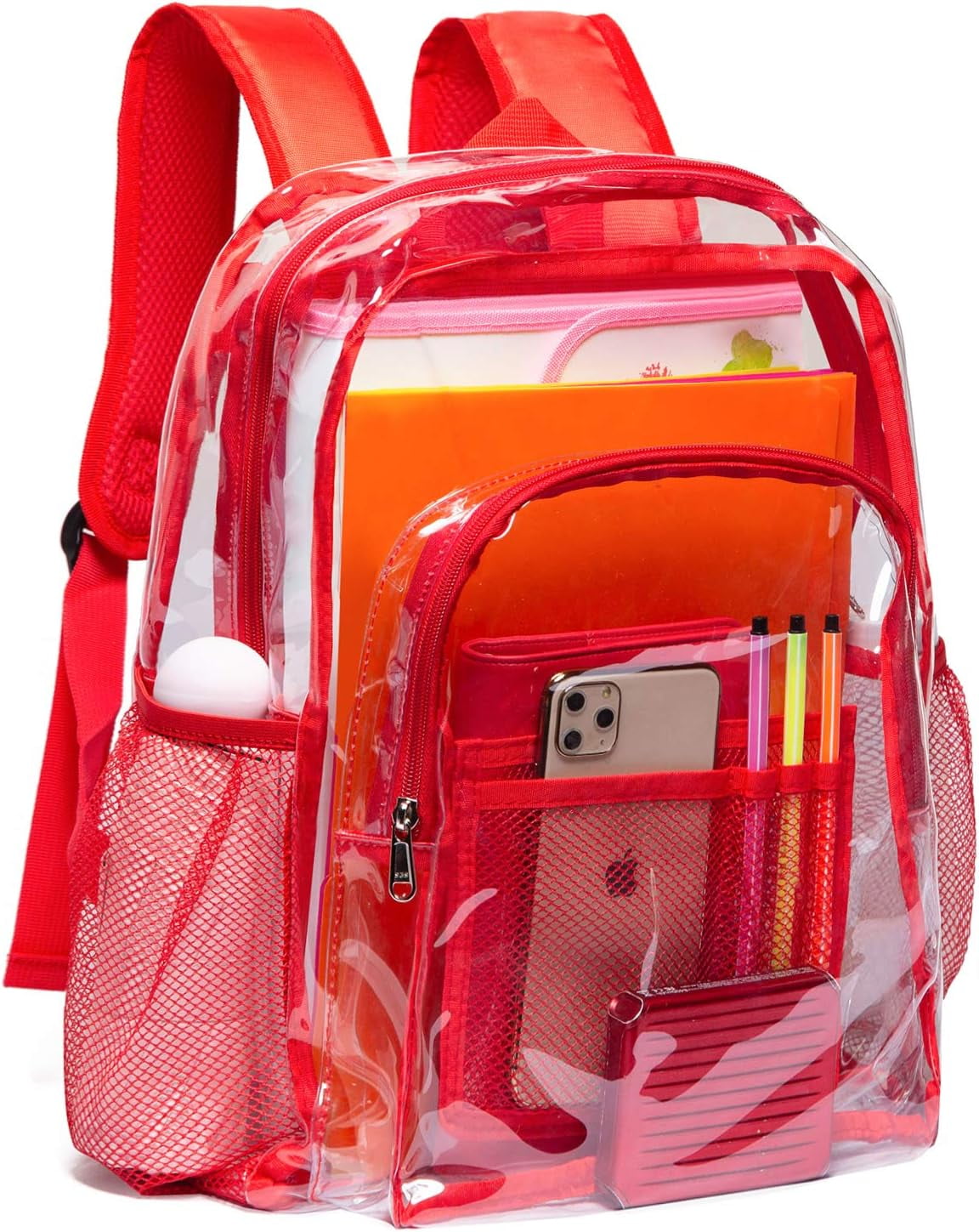 Clear Backpack Heavy Duty - Extra Large Transparent Backpack with ...