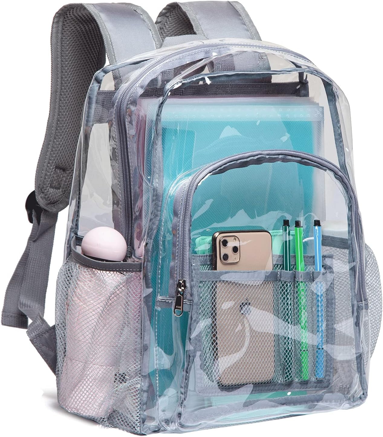 Clear Backpack Heavy Duty - Extra Large Transparent Backpack with ...