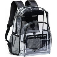 Sanmadrola New Clear Backpack Clear Bag Heavy Duty Waterproof ...