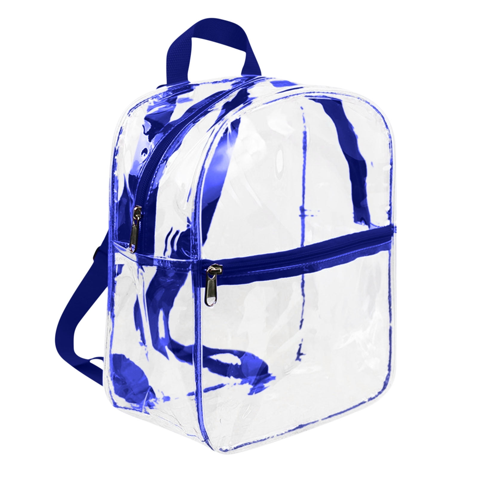Clear Backpack Heavy Duty PVC Transparent Bag See Through BookBag for ...