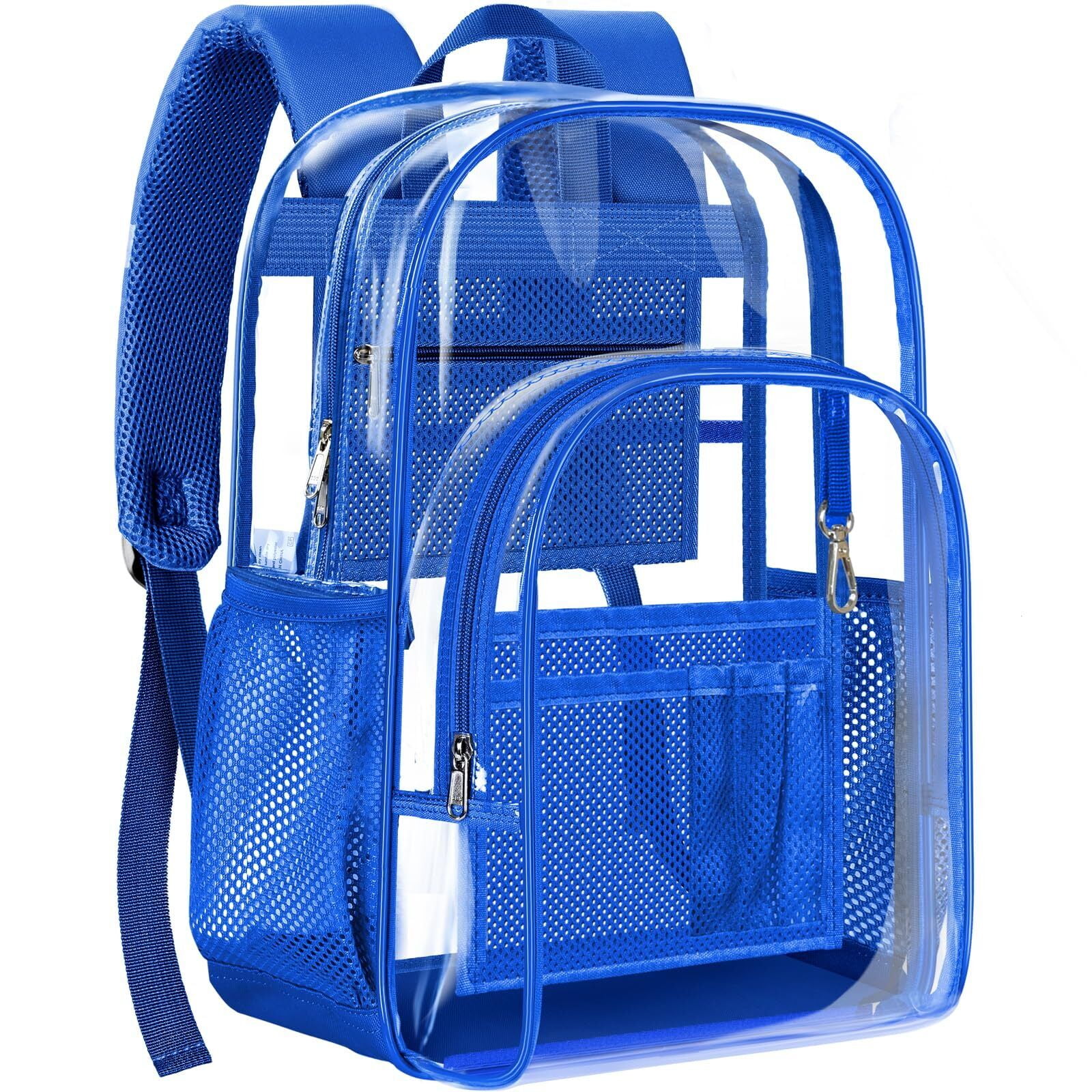 Clear Backpack Heavy Duty Transparent Backpack with Reinforced Bottom ...