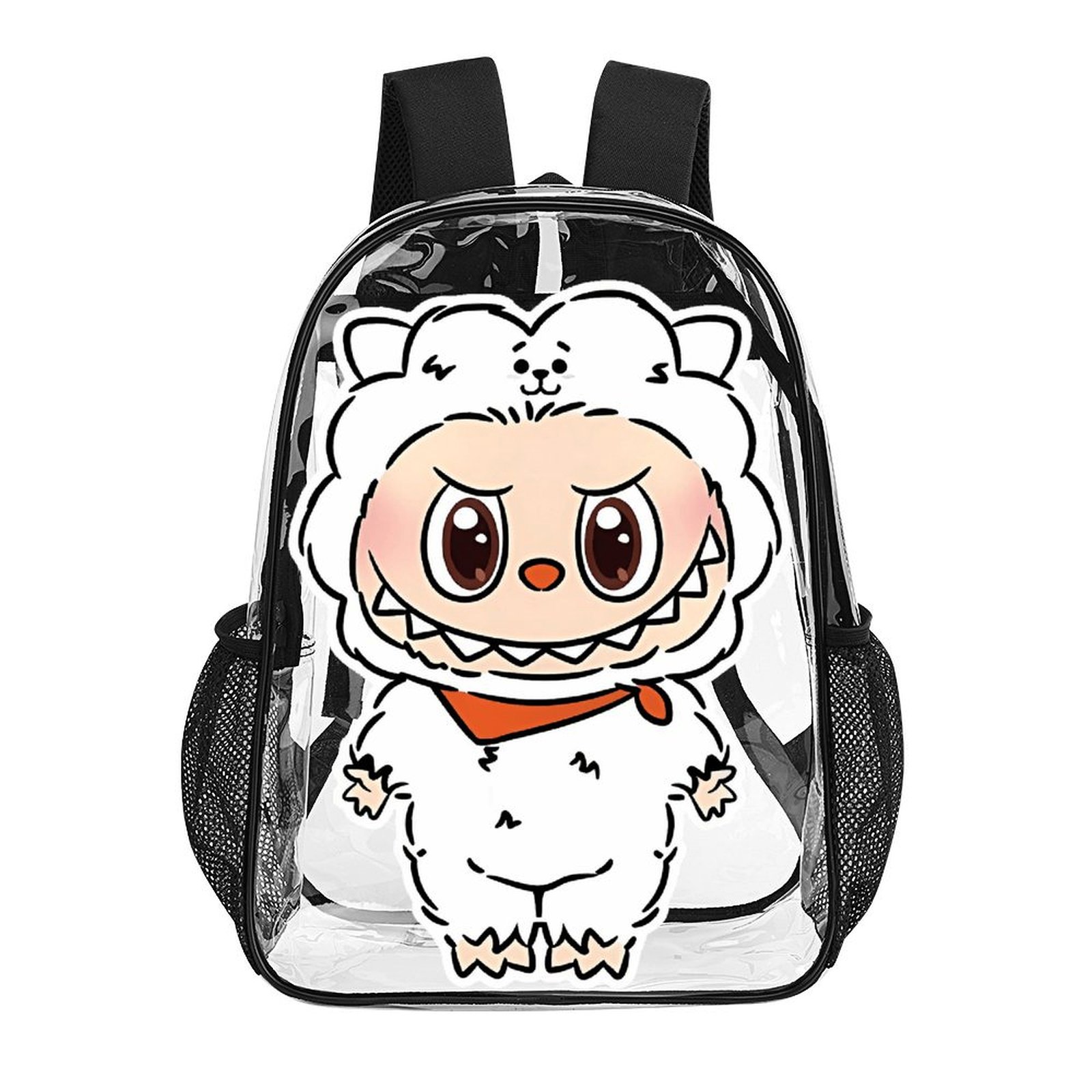 Clear Backpack La_bubu Backpack 17 inch Bags La_bubu Merch - Walmart.com