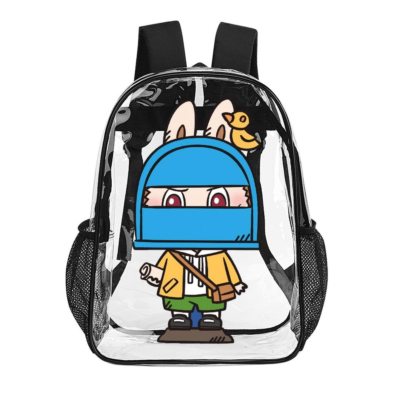 Clear Backpack La_bubu Backpack 17 inch Bags La_bubu Merch - Walmart.com