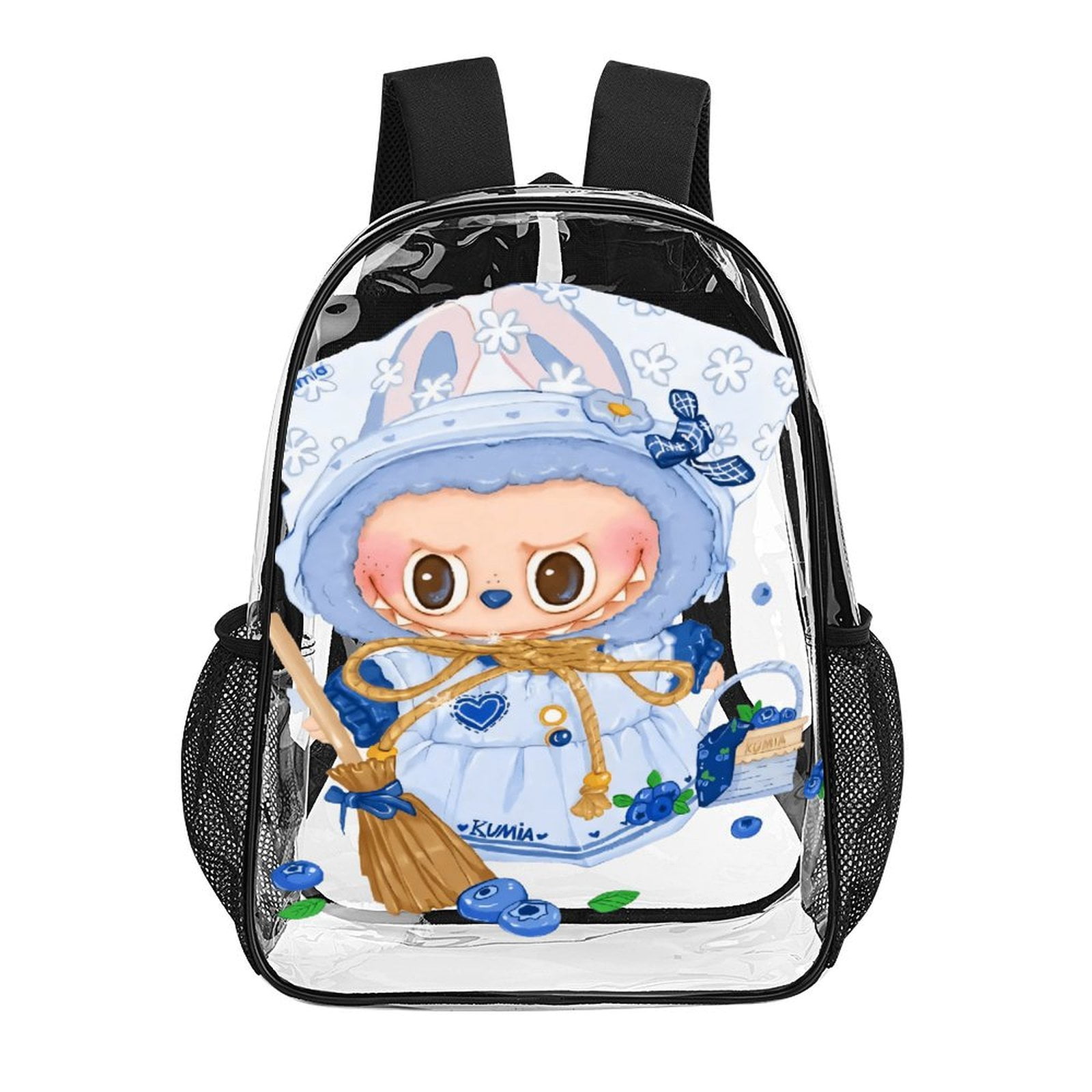Clear Backpack La_bubu Backpack 17 inch Bags La_bubu Merch - Walmart.com