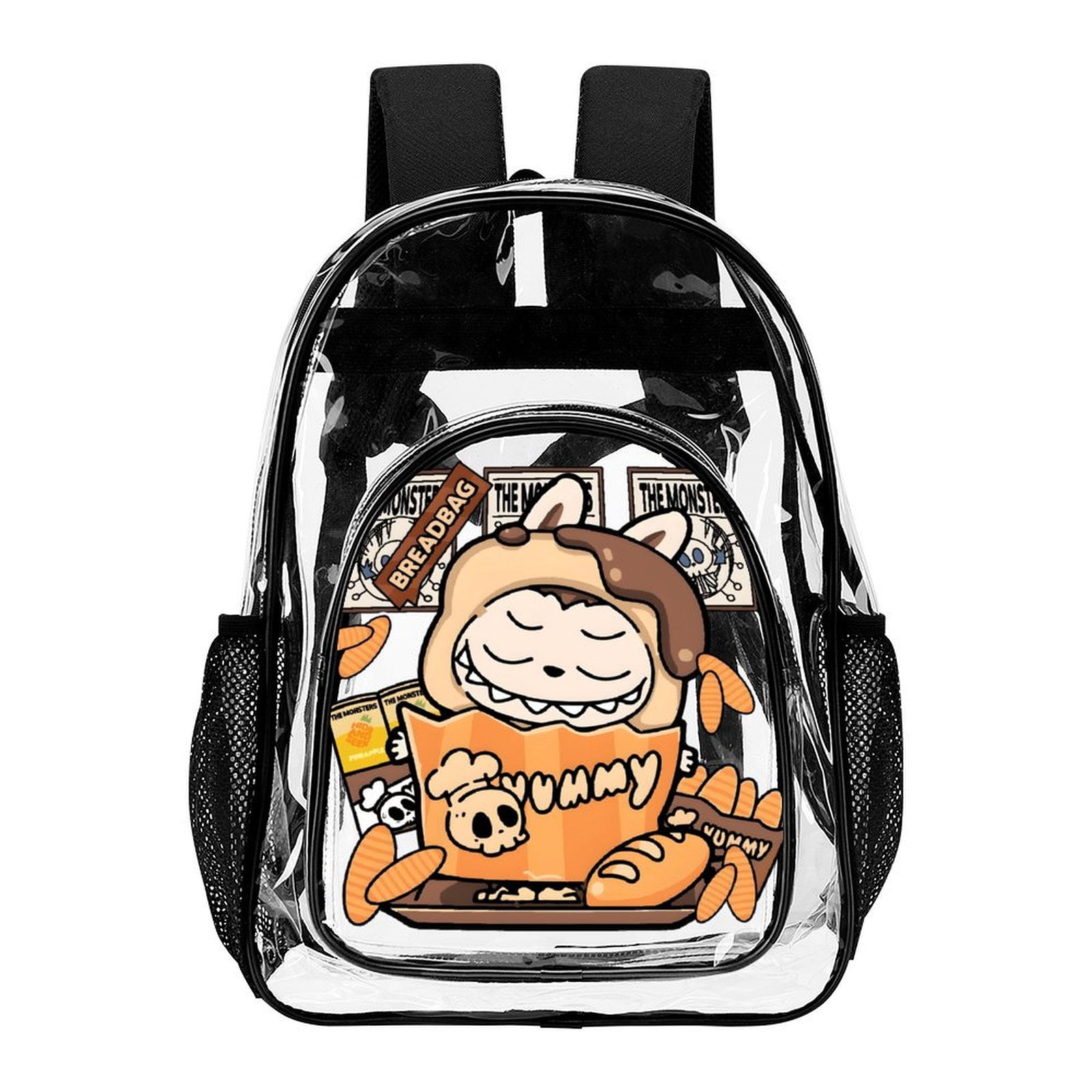 Clear Backpack La_bubu Backpack 17 inch Bags La_bubu Merch - Walmart.com