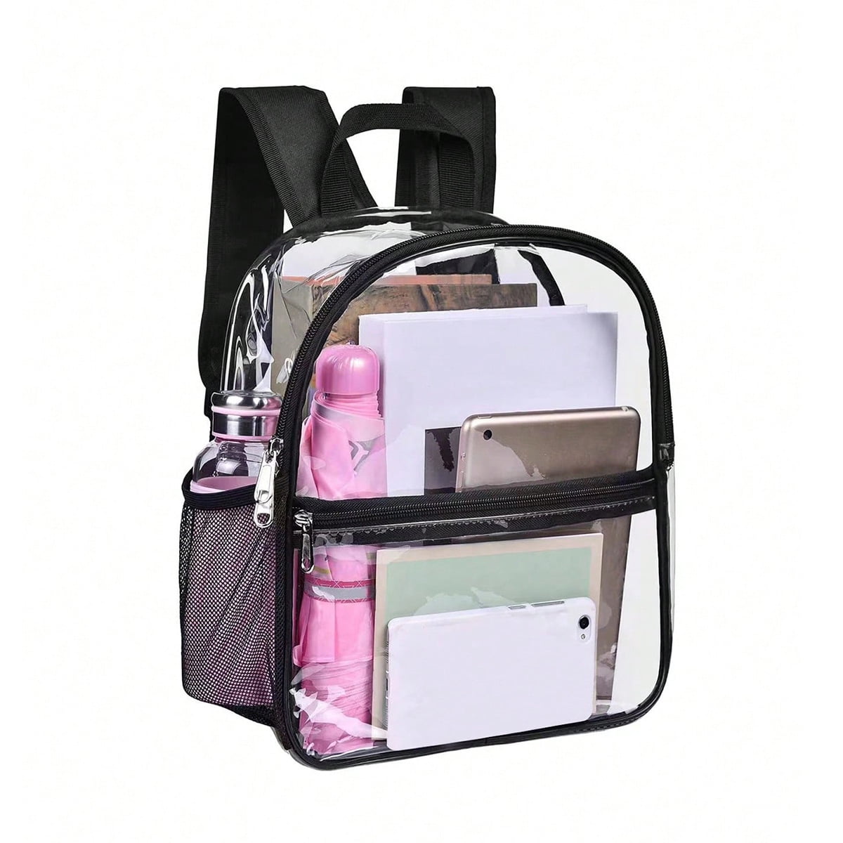 Clear Backpack Stadium Approved 12×12×6 with Reinforced and Wider ...