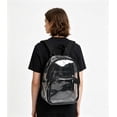 Clear Backpack,Water-Resistant PVC Plastic,Reinforced Shoulder Straps ...