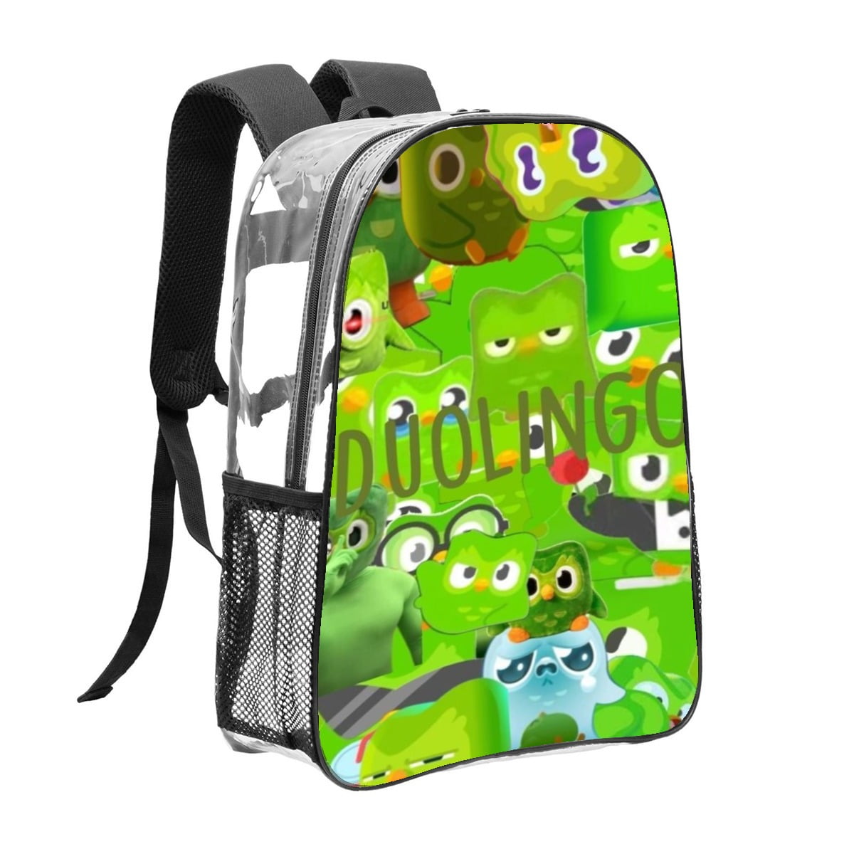 Clear Backpack for Duolingo Heavy Duty for Work School Women Men ...
