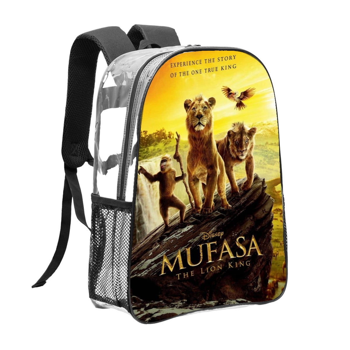 Clear Backpack for Mufasa: The Lion King Heavy Duty for Work School ...