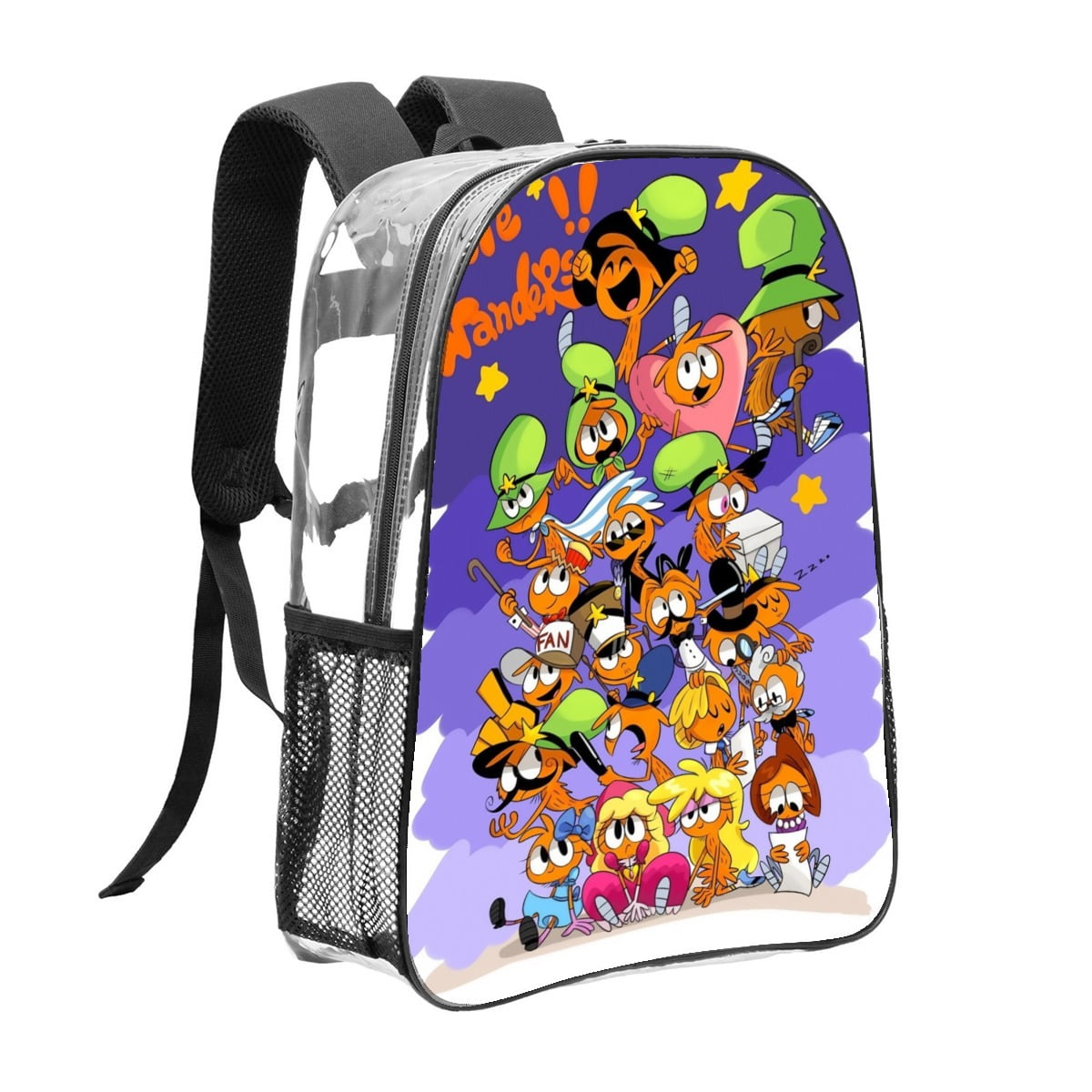 Clear Backpack for Wander Over Yonder Heavy Duty for School Work Women ...