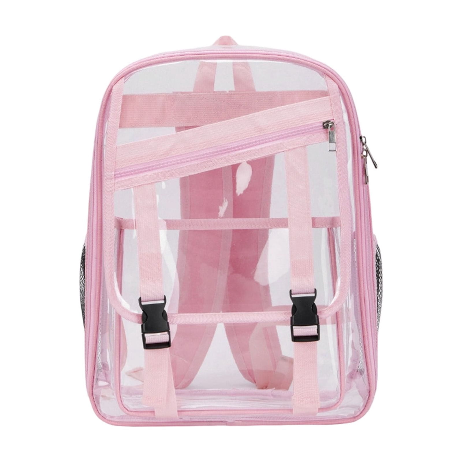 Clear Backpack for Women Men, Transparent PVC Bag Lightweight Large ...