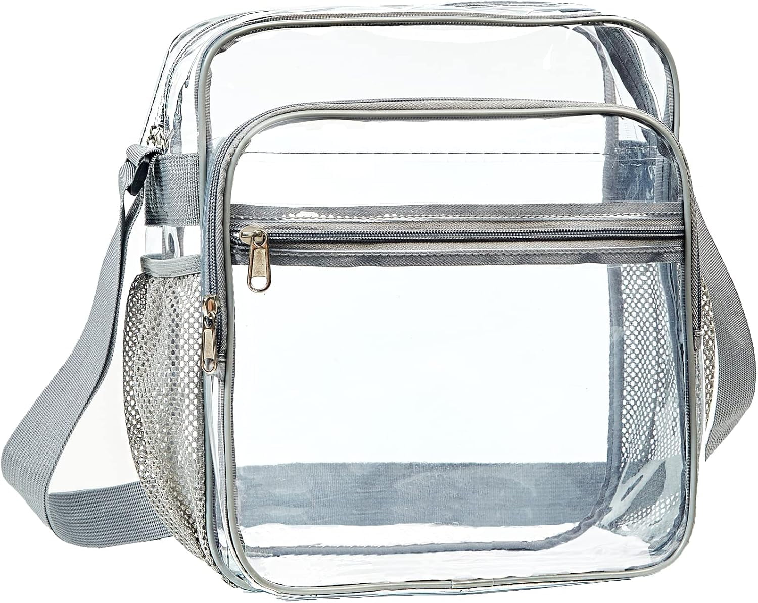 Clear Bag Stadium Approved, Clear Crossbody Messenger Shoulder Bag with ...