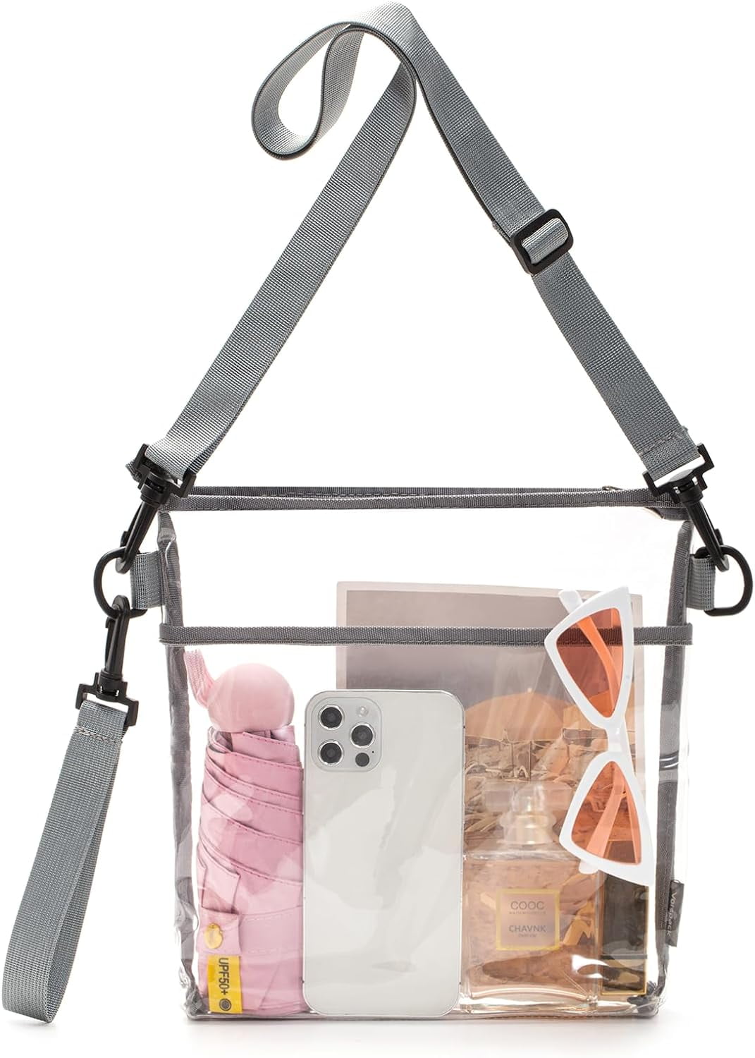 Clear Bag Stadium Approved - Clear Purse Clear Crossbody Bag Clear ...
