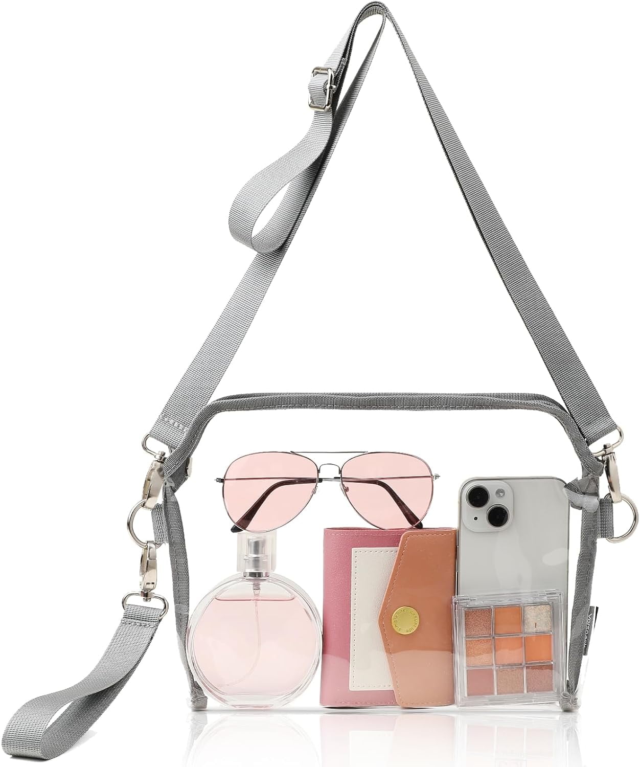 Clear Bag Stadium Approved - Cute Clear Purse PVC Clear Stadium Bag for ...