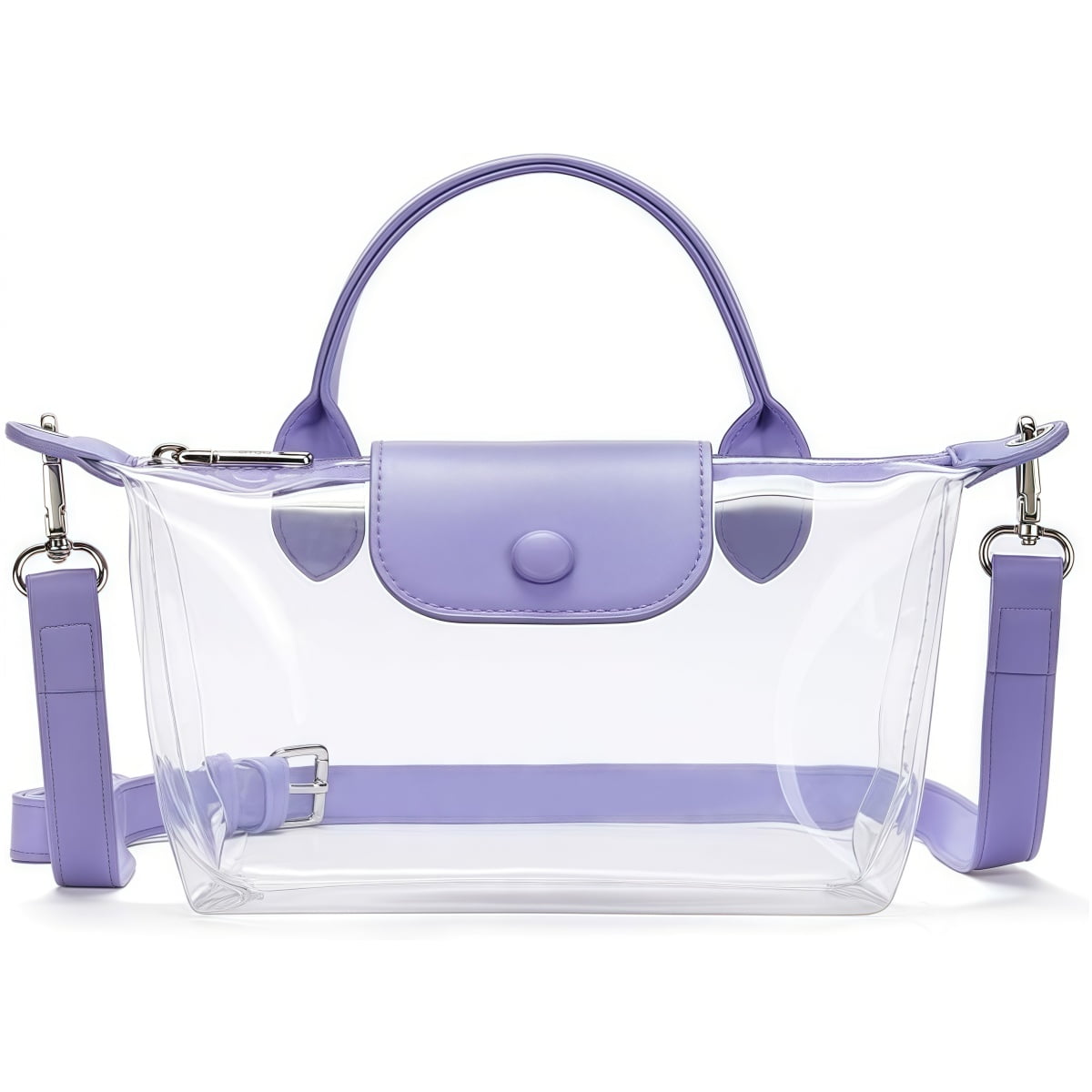 Clear Bag for Stadium Approved – Small Transparent Crossbody Purse with ...