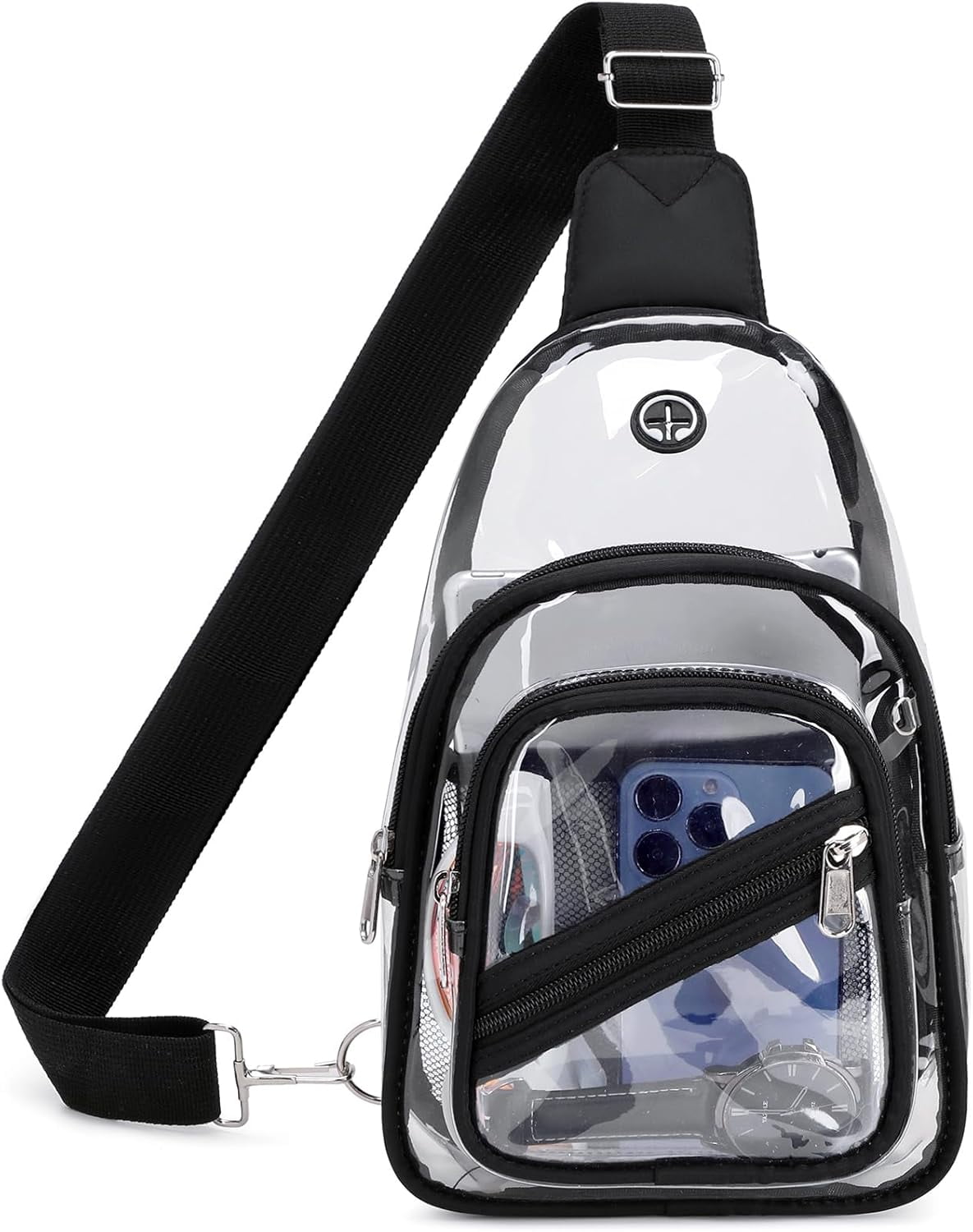 Clear Bag for Stadium Events, Clear Concert Bag for Women Men ...