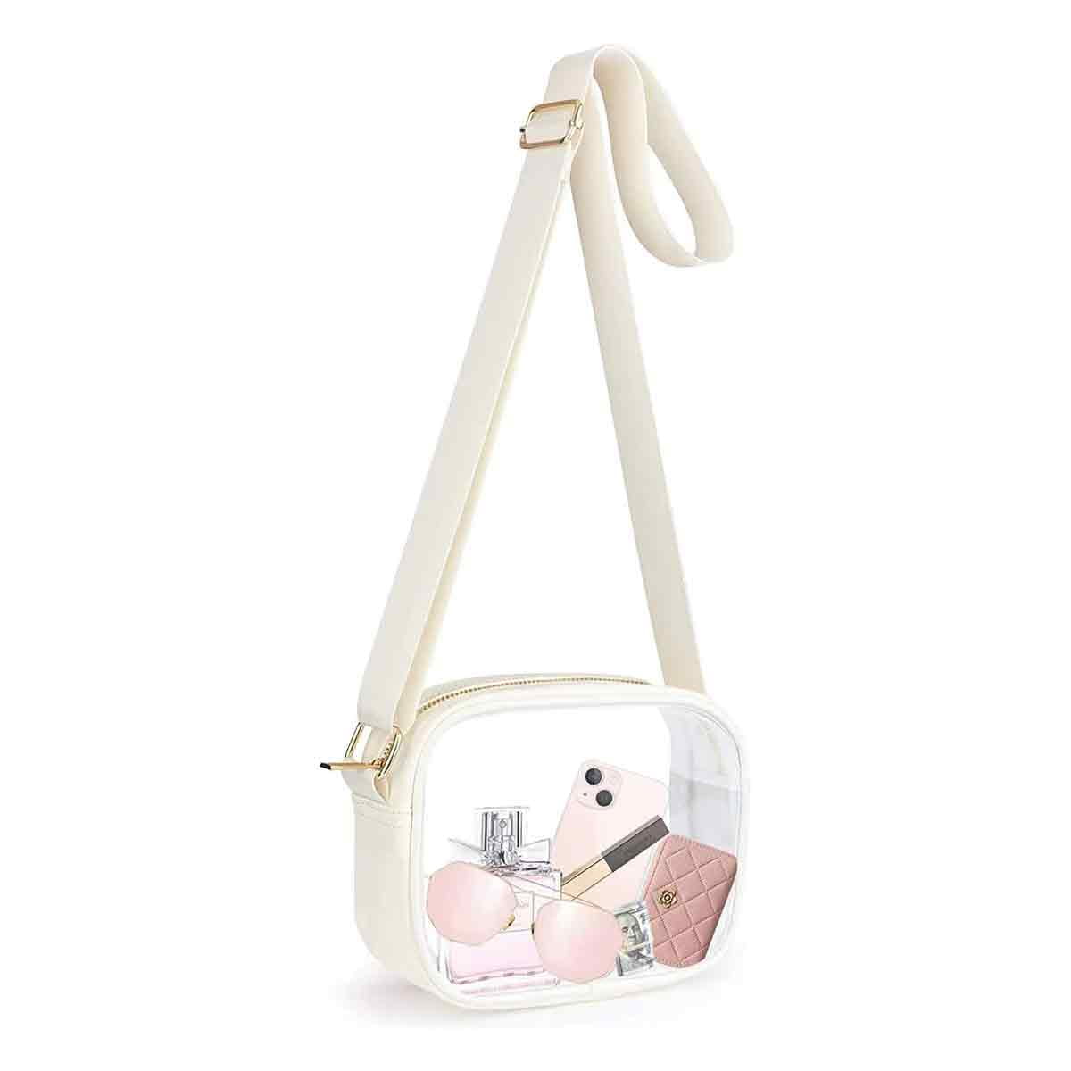 Clear Bag for Stadium Events, Clear Purse for Women Stadium Approved ...