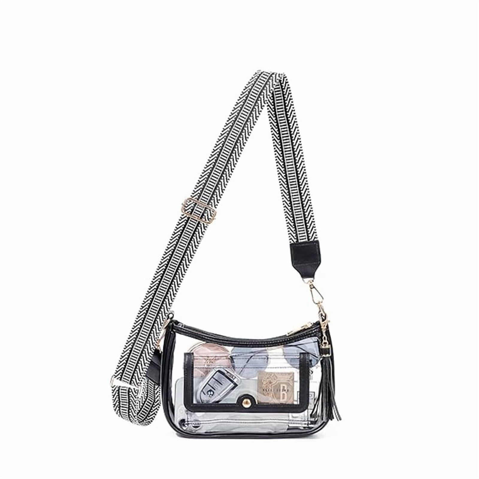 Clear Bag for Stadium Events, Clear Purses for Women, Stadium Approved ...