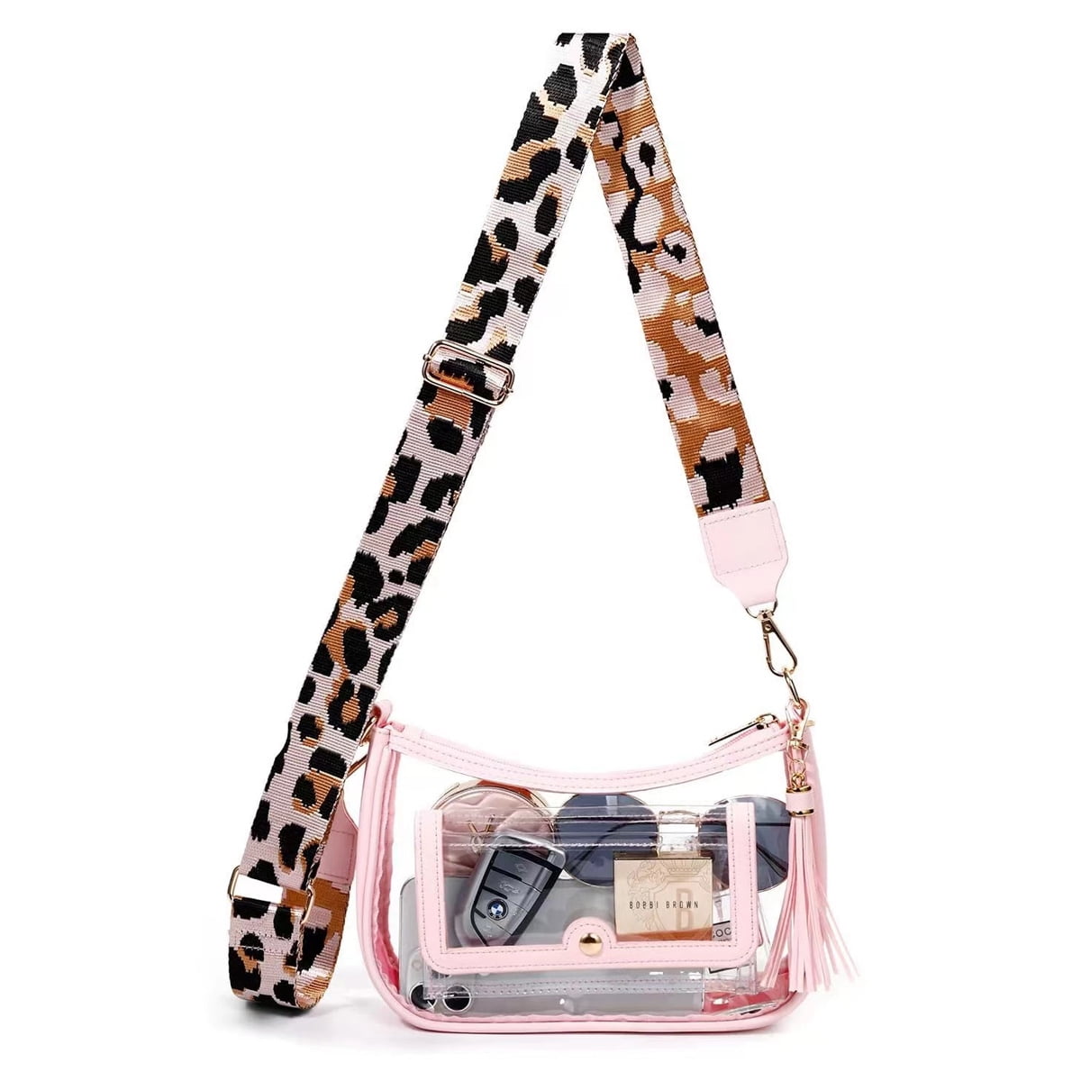 Clear Bag for Stadium Events, Clear Purses for Women Stadium Crossbody ...